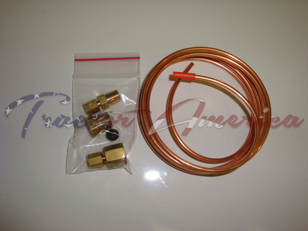 Boost Mechanical Gauge Installation Kit with Fittings & 1/8 OD x 6' Co ...